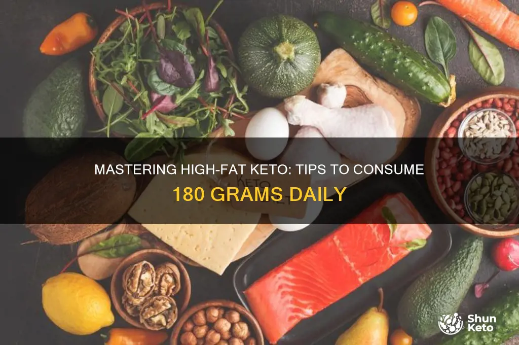 Mastering High-Fat Keto: Tips To Consume 180 Grams Daily | ShunKeto