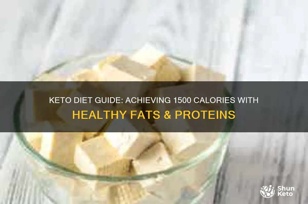 Keto Diet Guide: Achieving 1500 Calories With Healthy Fats & Proteins ...