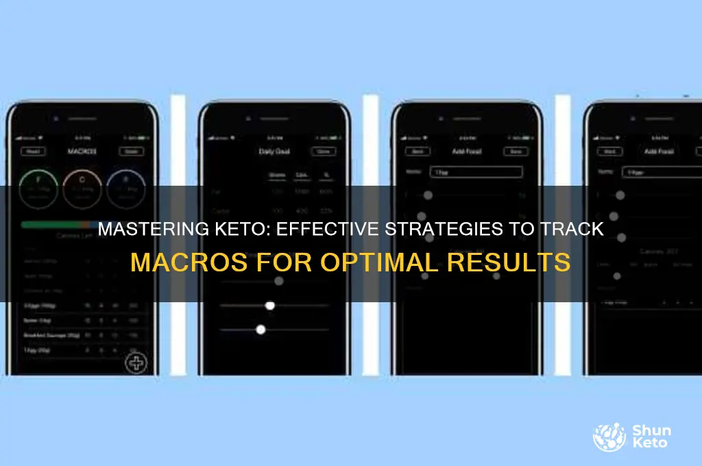 Mastering Keto: Effective Strategies To Track Macros For Optimal ...