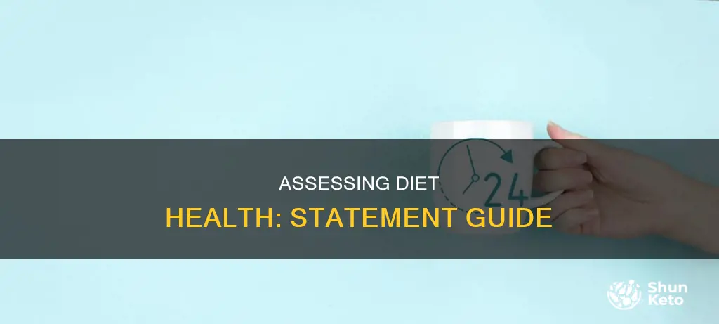 Assessing Diet Health: Statement Guide | ShunKeto