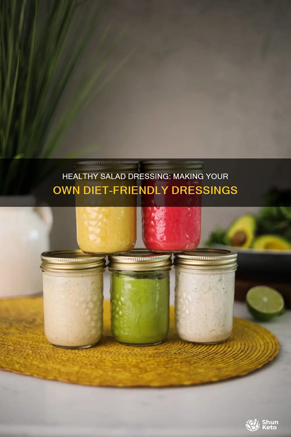 Healthy Salad Dressing: Making Your Own Diet-Friendly Dressings | ShunKeto