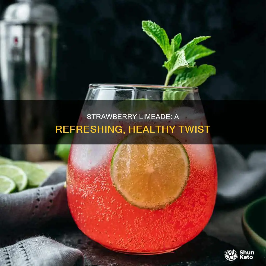 Strawberry Limeade: A Refreshing, Healthy Twist | ShunKeto