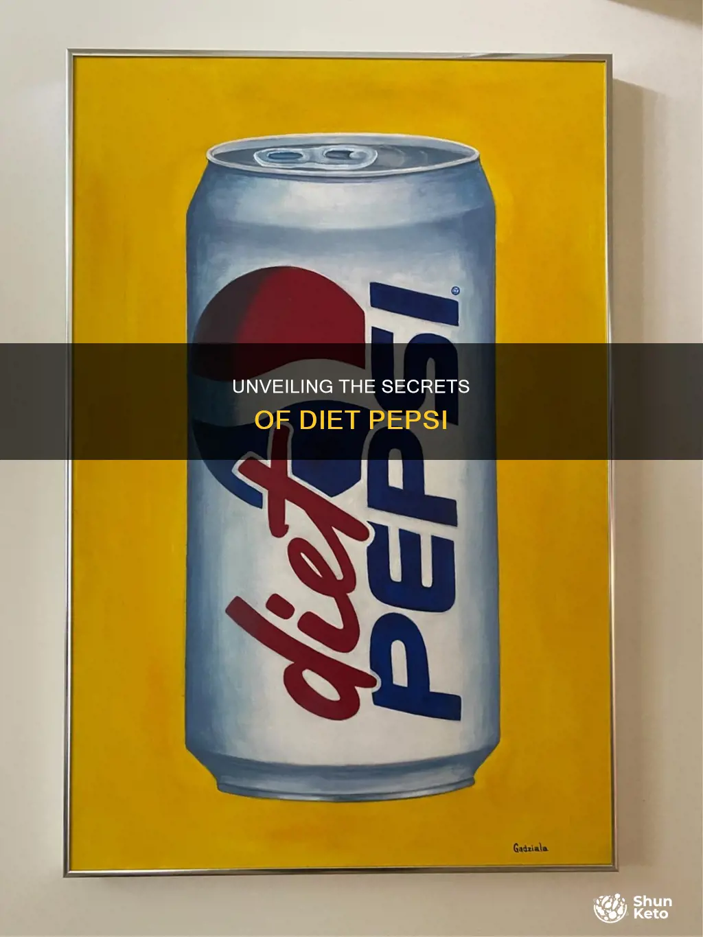 Unveiling The Secrets Of Diet Pepsi | ShunKeto