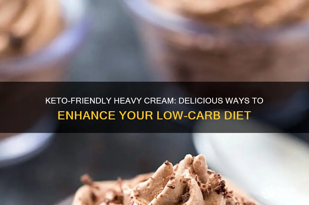 Keto-Friendly Heavy Cream: Delicious Ways To Enhance Your Low-Carb Diet ...