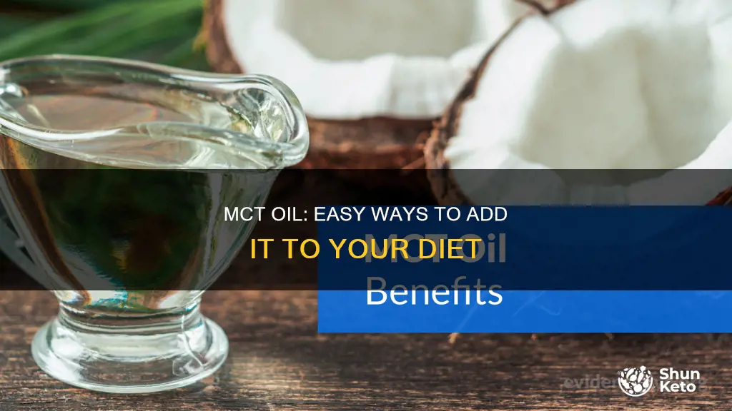 Mct Oil: Easy Ways To Add It To Your Diet | ShunKeto