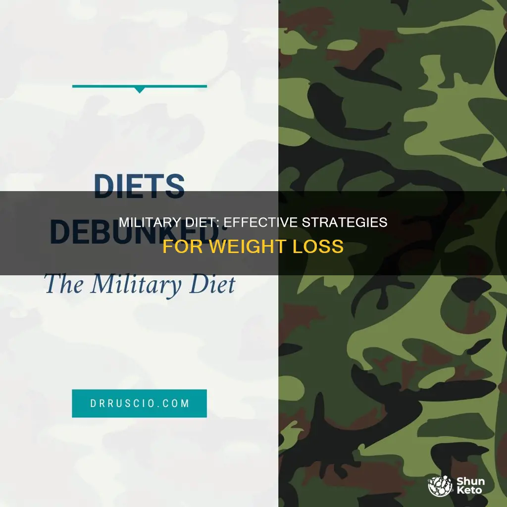 Military Diet: Effective Strategies For Weight Loss | ShunKeto