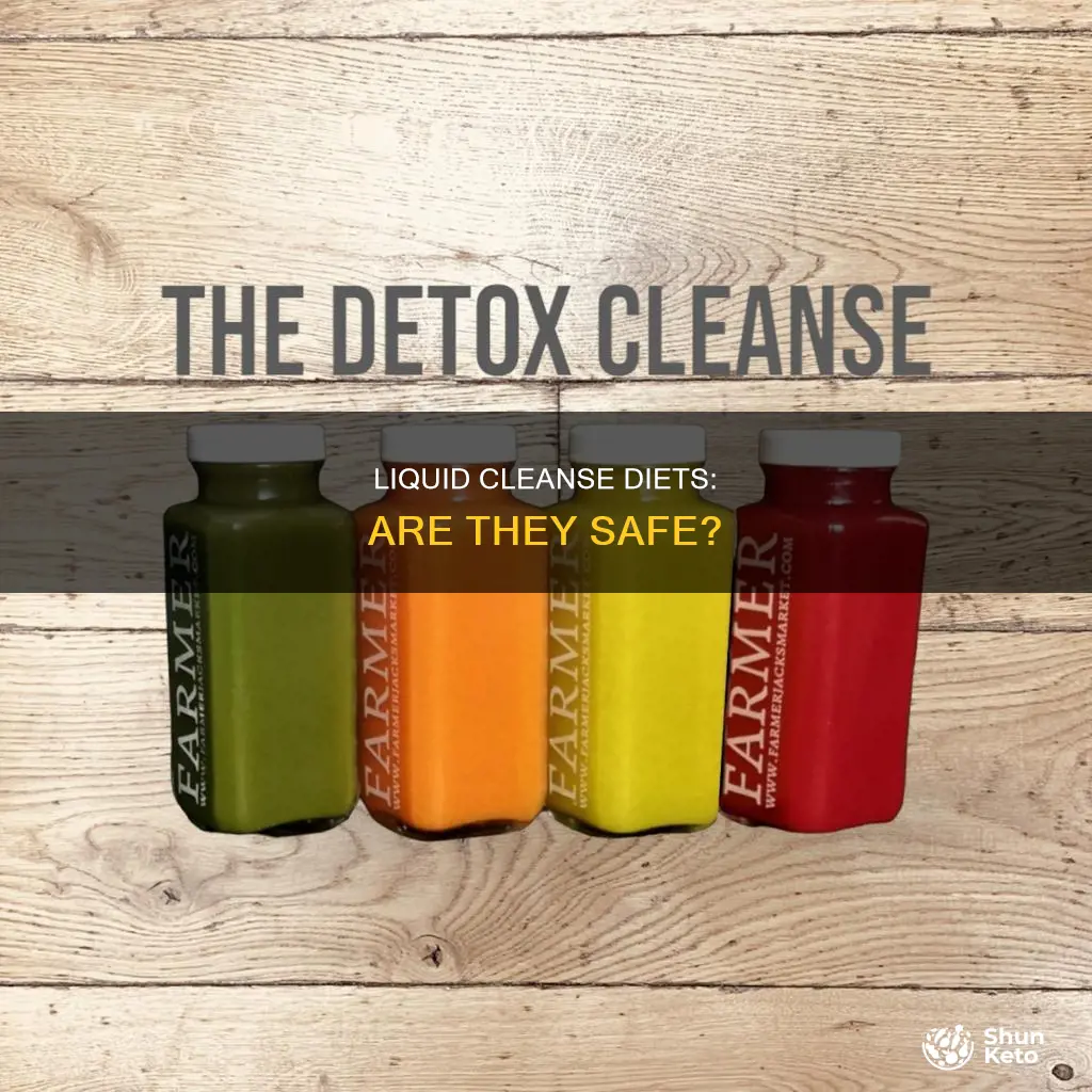 Liquid Cleanse Diets: Are They Safe? | ShunKeto