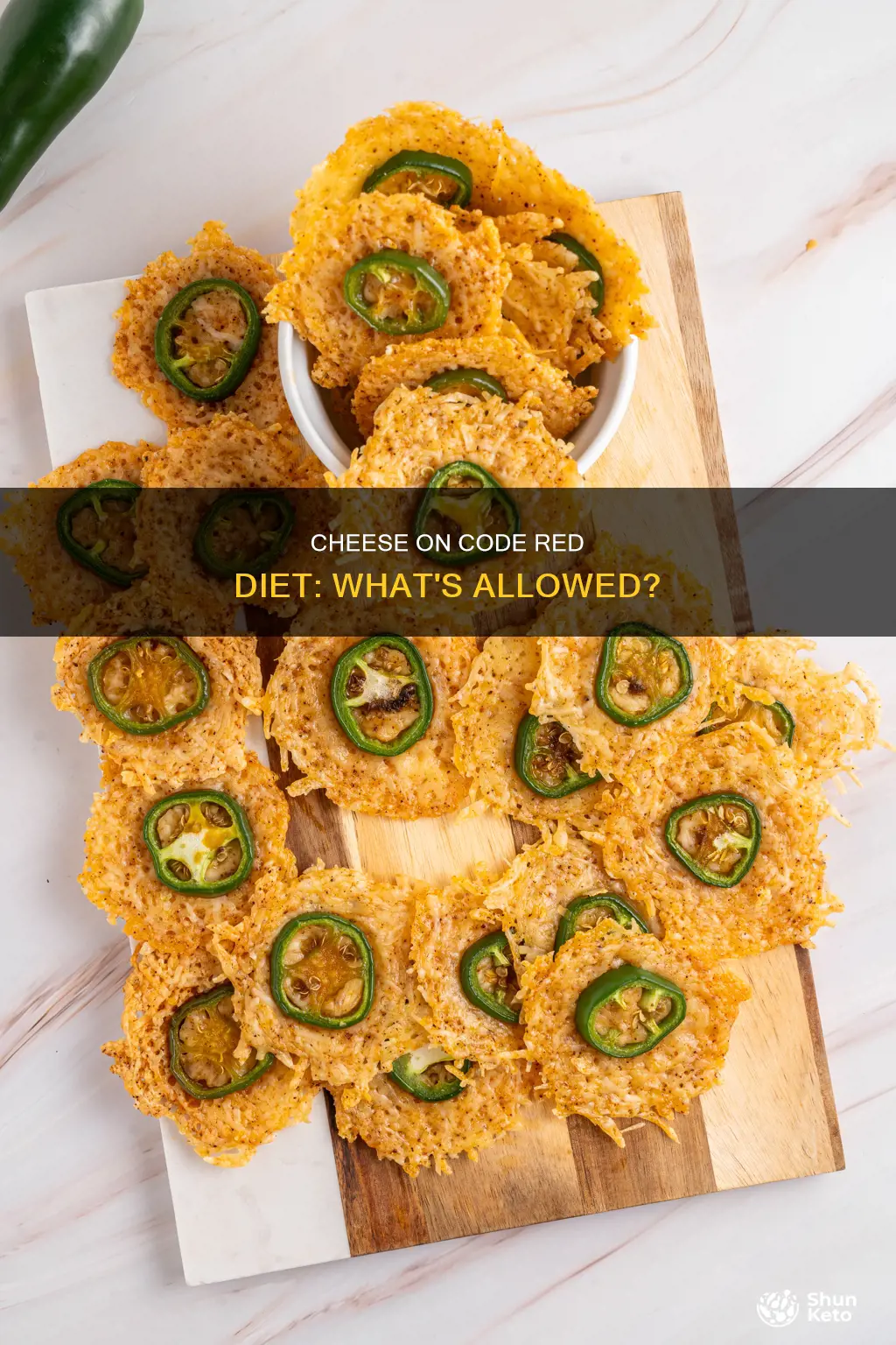 Cheese On Code Red Diet: What's Allowed? | ShunKeto