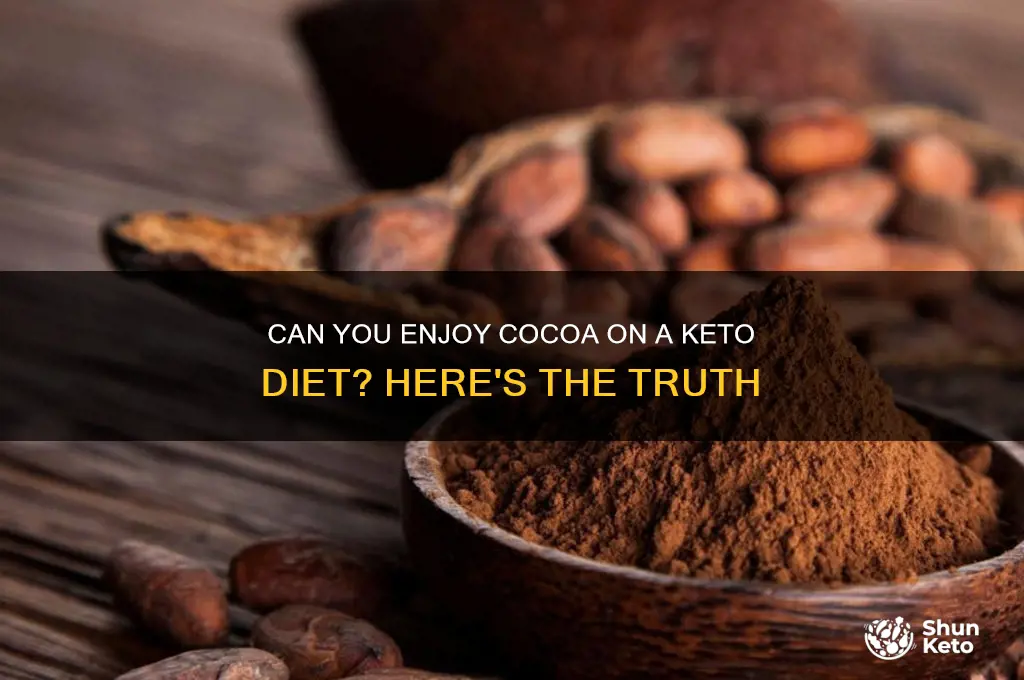 Can You Enjoy Cocoa On A Keto Diet? Here's The Truth | ShunKeto
