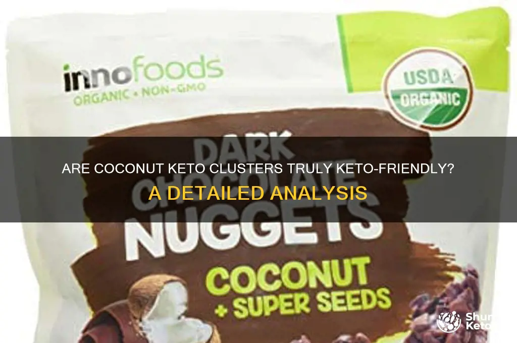 Are Coconut Keto Clusters Truly Keto-Friendly? A Detailed Analysis ...
