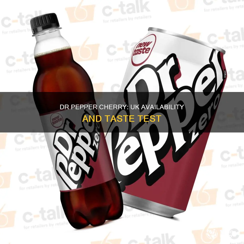 Dr Pepper Cherry: Uk Availability And Taste Test | ShunKeto