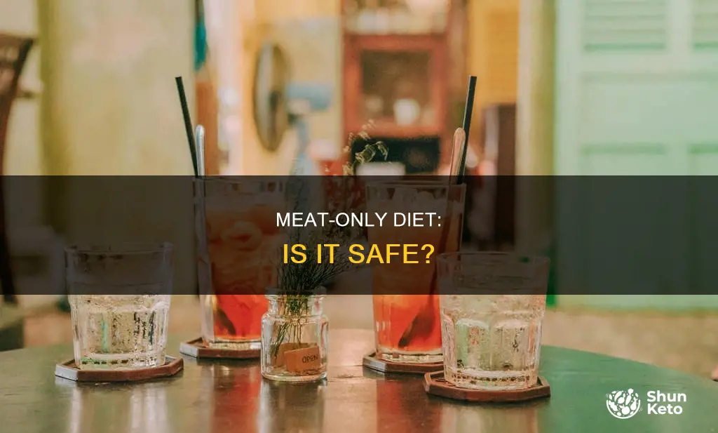 Meat-Only Diet: Is It Safe? | ShunKeto
