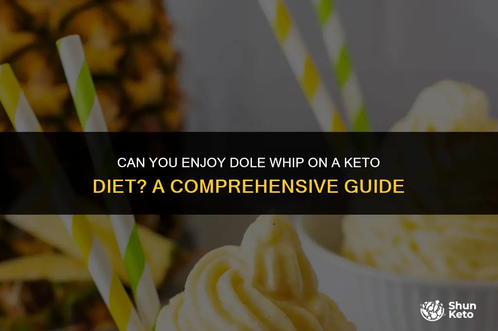 Can You Enjoy Dole Whip On A Keto Diet? A Comprehensive Guide | ShunKeto