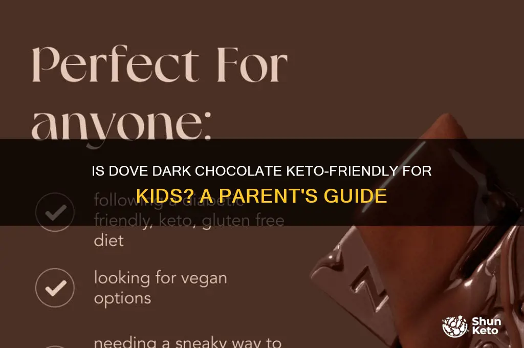 Is Dove Dark Chocolate Keto-Friendly For Kids? A Parent's Guide | ShunKeto