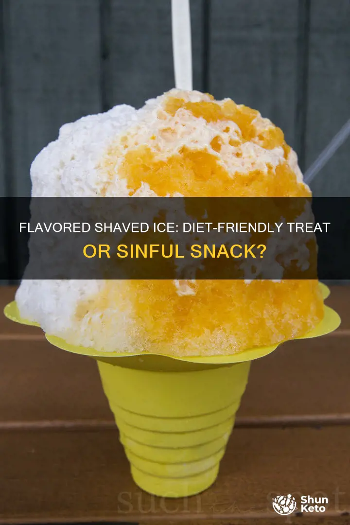 Flavored Shaved Ice: Diet-Friendly Treat Or Sinful Snack? | ShunKeto