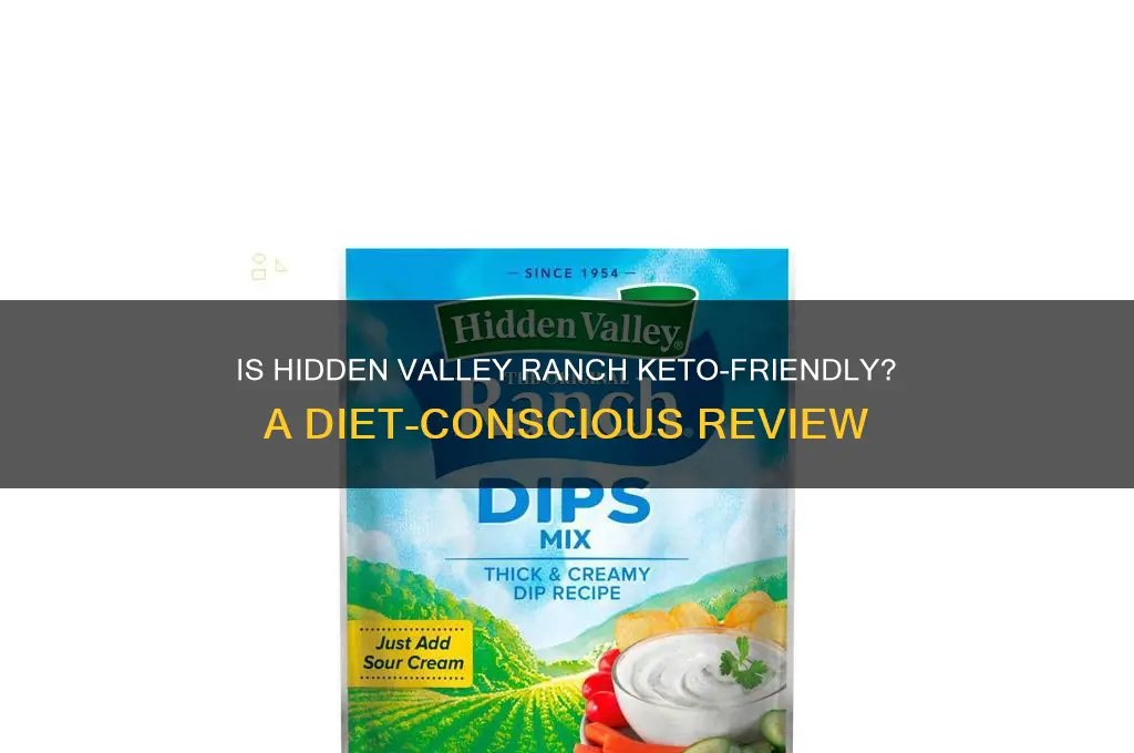 Is Hidden Valley Ranch Keto-Friendly? A Diet-Conscious Review | ShunKeto
