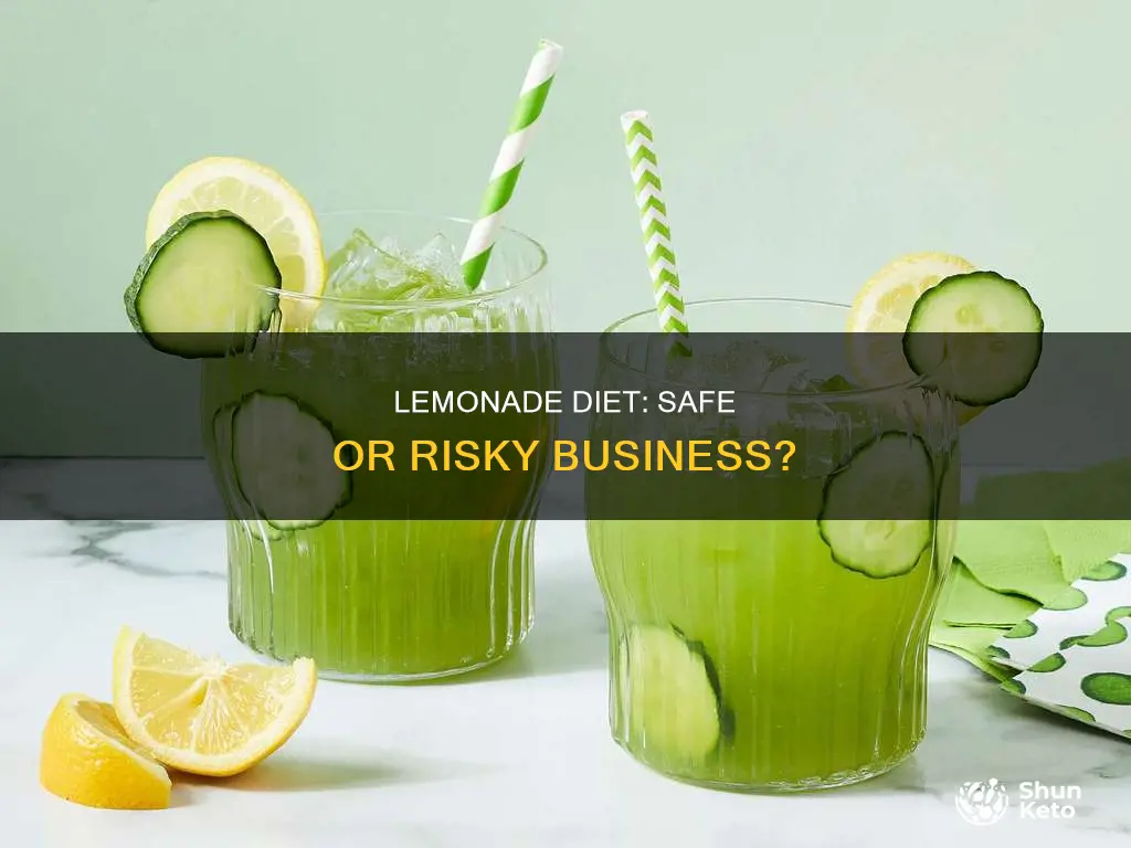 Lemonade Diet: Safe Or Risky Business? | ShunKeto