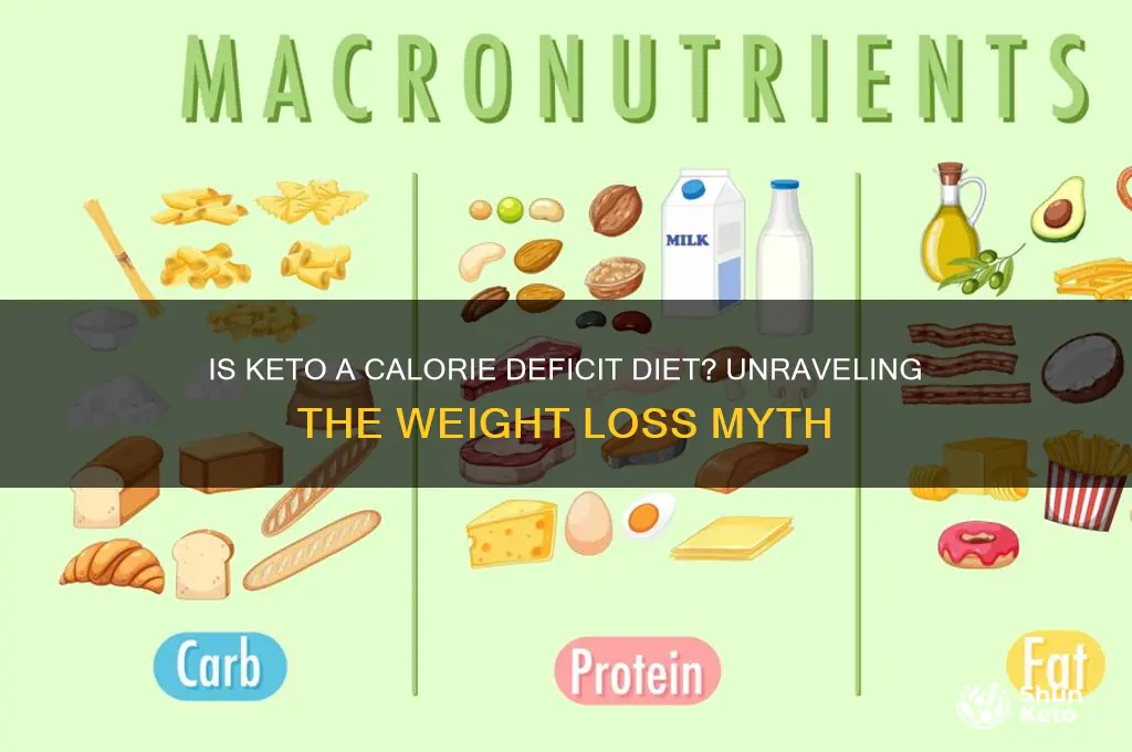 Is Keto A Calorie Deficit Diet? Unraveling The Weight Loss Myth | ShunKeto