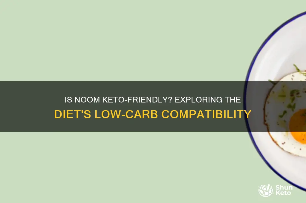 Is Noom Keto-Friendly? Exploring The Diet's Low-Carb Compatibility ...