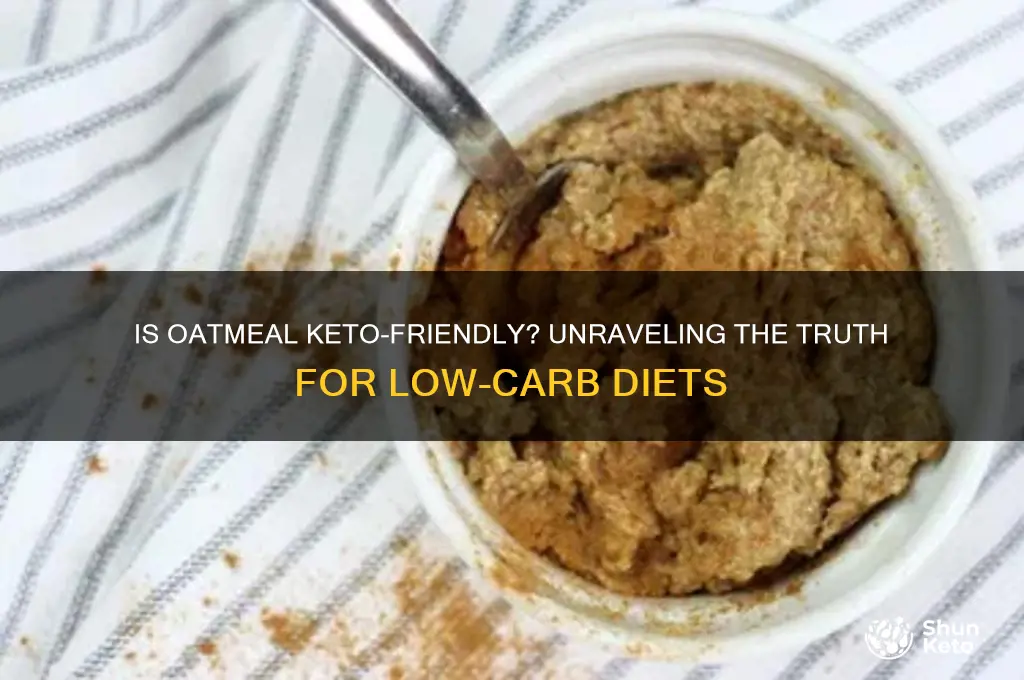Is Oatmeal Keto-Friendly? Unraveling The Truth For Low-Carb Diets ...