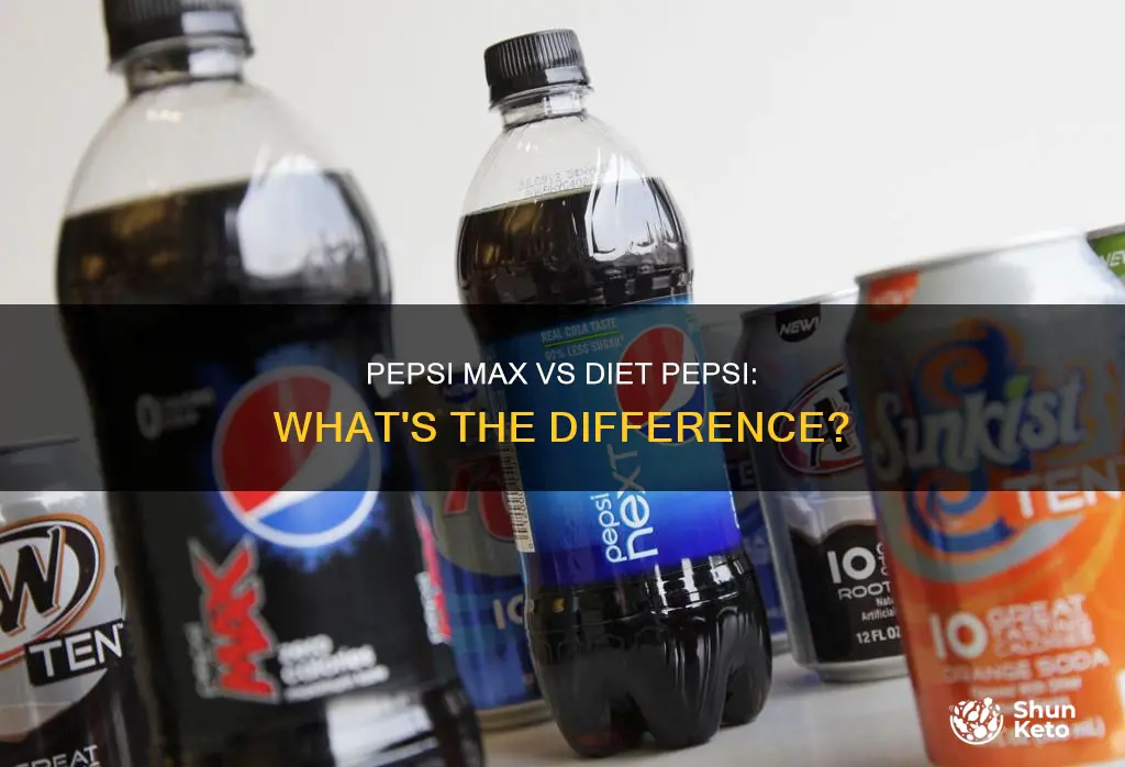 Pepsi Max Vs Diet Pepsi: What's The Difference? | ShunKeto