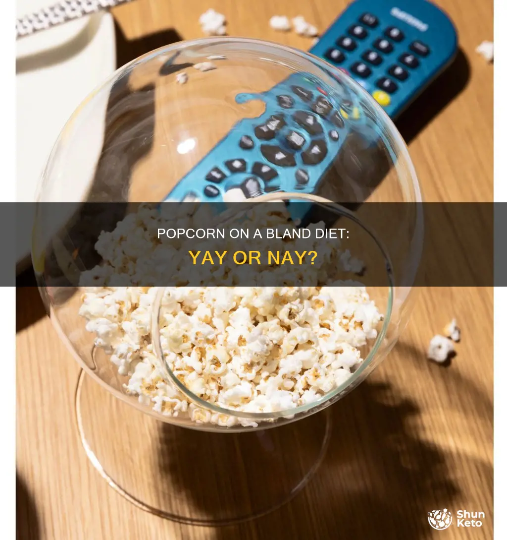 Popcorn On A Bland Diet: Yay Or Nay? | ShunKeto