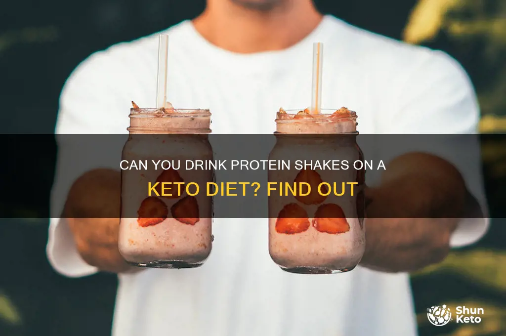 Can You Drink Protein Shakes On A Keto Diet? Find Out | ShunKeto