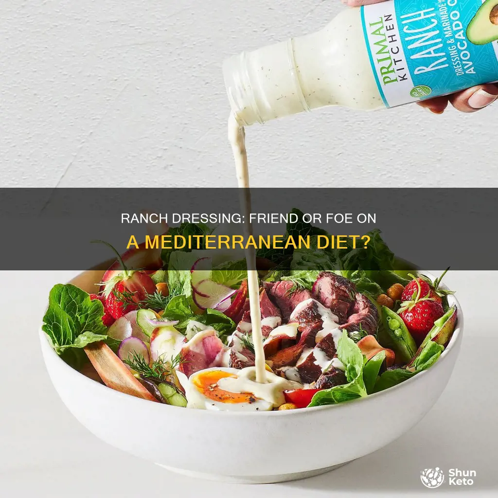 Ranch Dressing: Friend Or Foe On A Mediterranean Diet? | ShunKeto