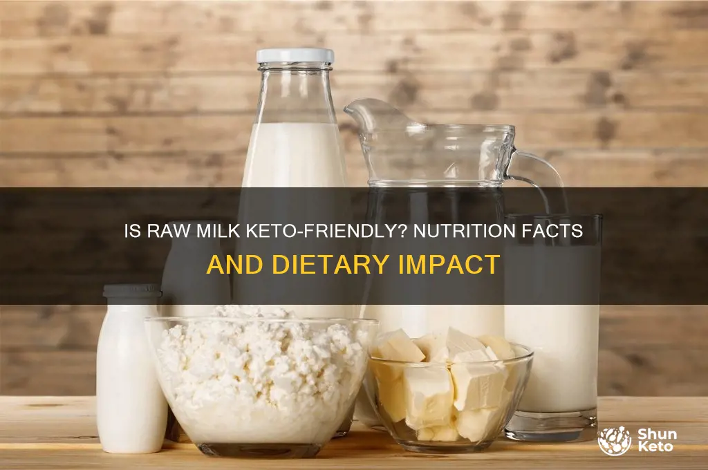 Is Raw Milk Keto-Friendly? Nutrition Facts And Dietary Impact | ShunKeto