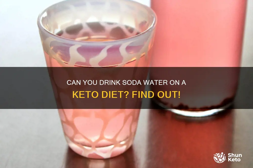 Can You Drink Soda Water On A Keto Diet? Find Out! | ShunKeto
