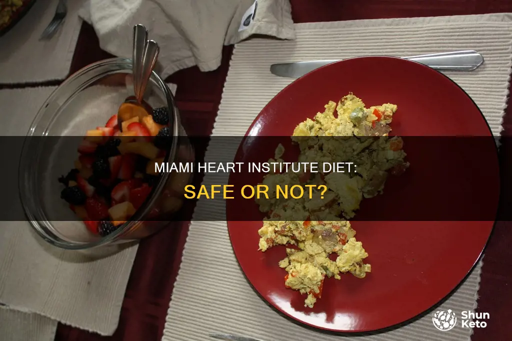 Miami Heart Institute Diet: Safe Or Not? | ShunKeto