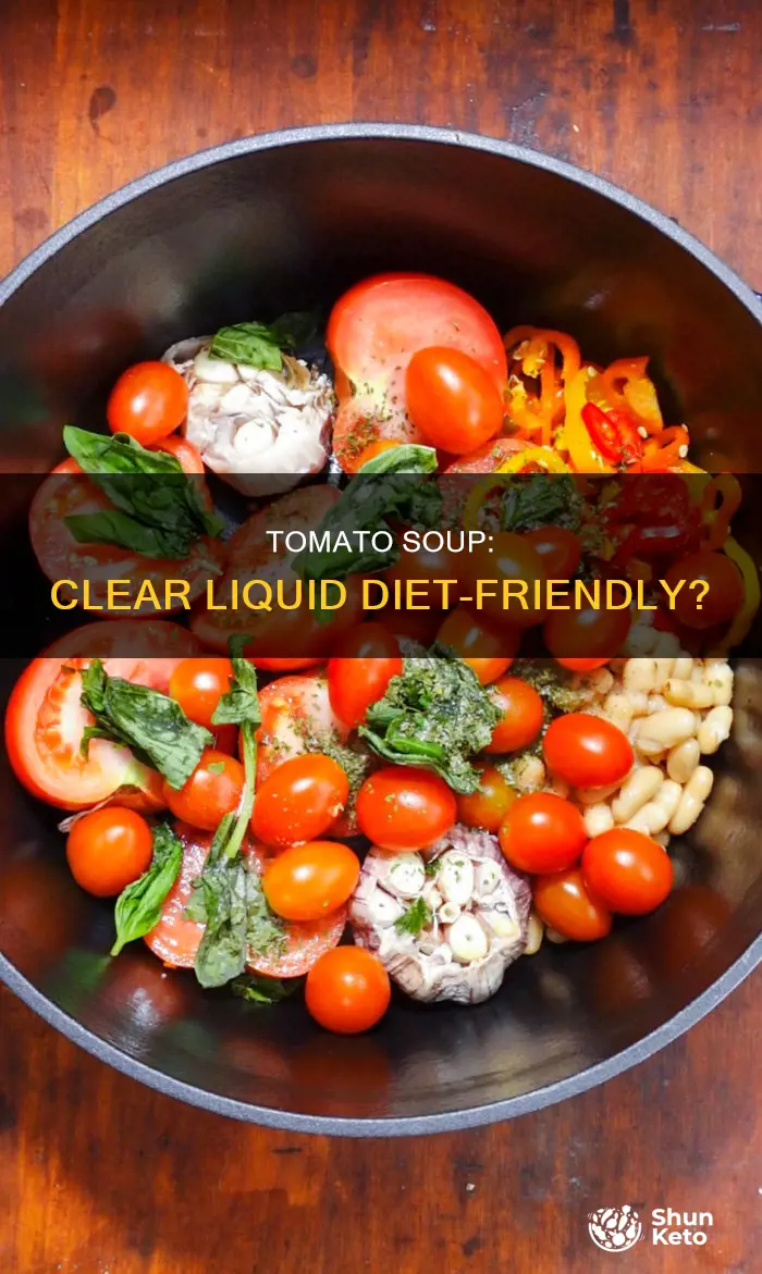 Tomato Soup: Clear Liquid Diet-Friendly? | ShunKeto