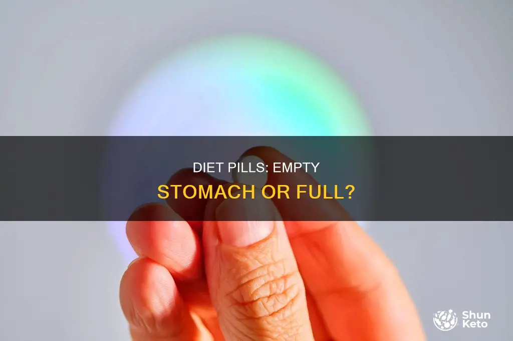 Diet Pills: Empty Stomach Or Full? | ShunKeto