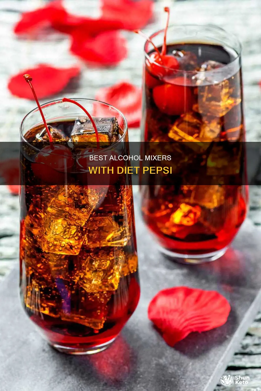 Best Alcohol Mixers With Diet Pepsi | ShunKeto