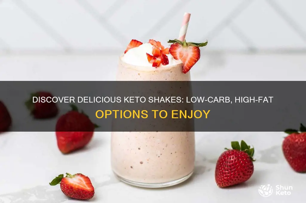 Discover Delicious Keto Shakes: Low-Carb, High-Fat Options To Enjoy ...