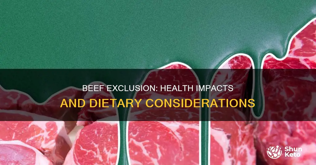 Beef Exclusion: Health Impacts And Dietary Considerations | ShunKeto