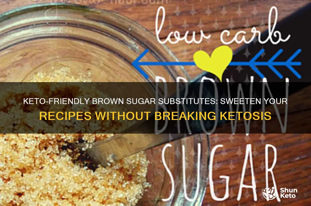 Keto-Friendly Brown Sugar Substitutes: Sweeten Your Recipes Without ...