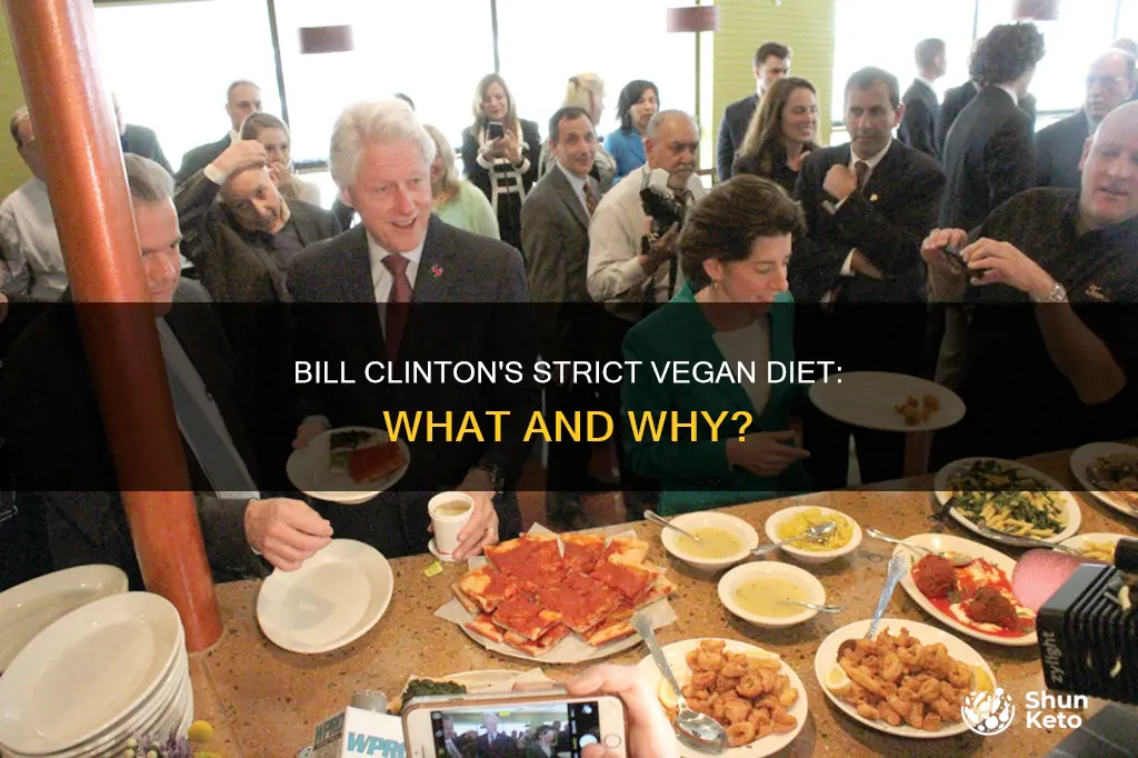 Bill Clinton's Strict Vegan Diet: What And Why? | ShunKeto