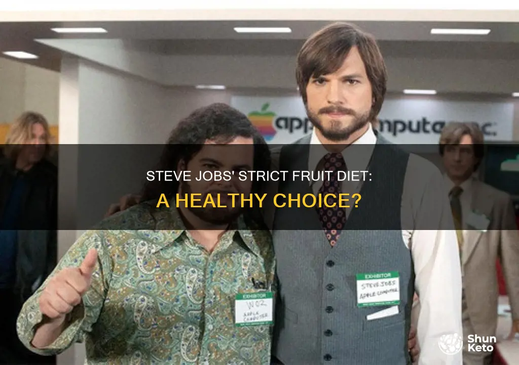Steve Jobs' Strict Fruit Diet: A Healthy Choice? | ShunKeto