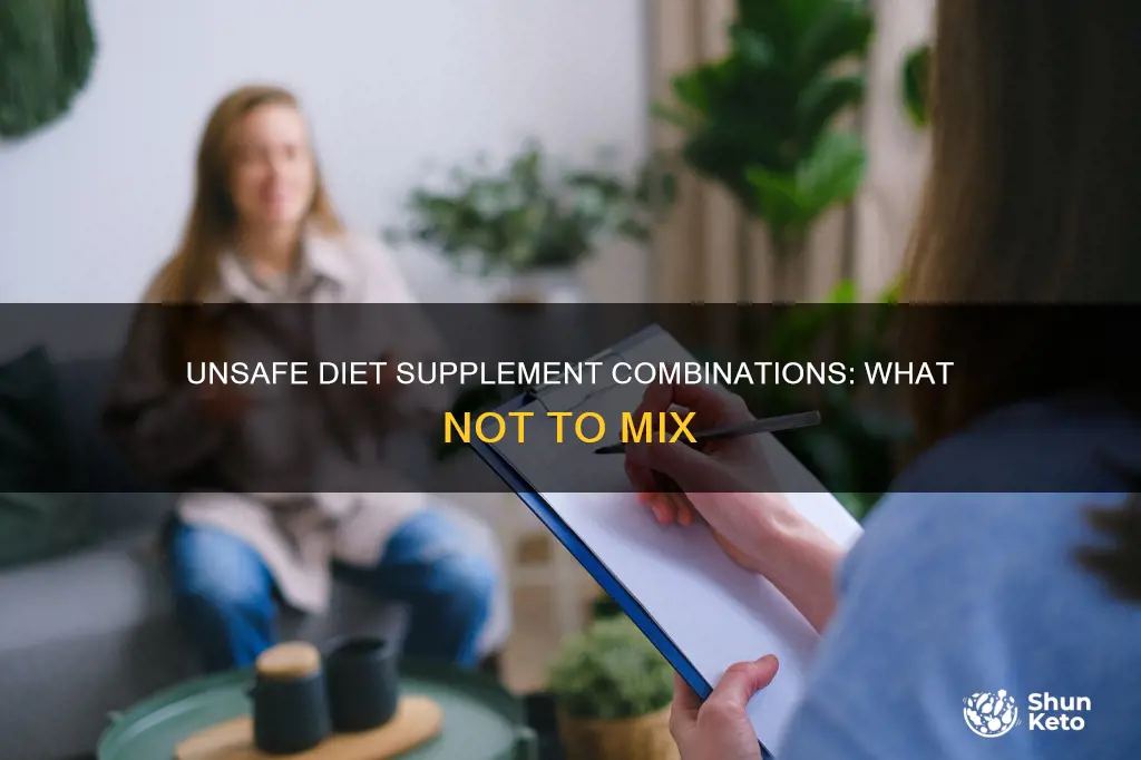 Unsafe Diet Supplement Combinations: What Not To Mix | ShunKeto