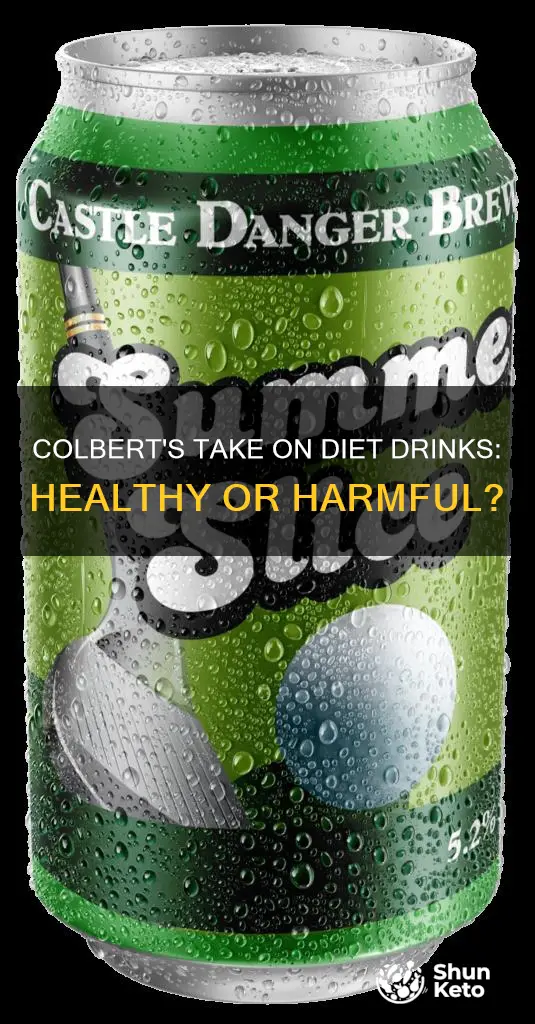 Colbert's Take On Diet Drinks: Healthy Or Harmful? | ShunKeto