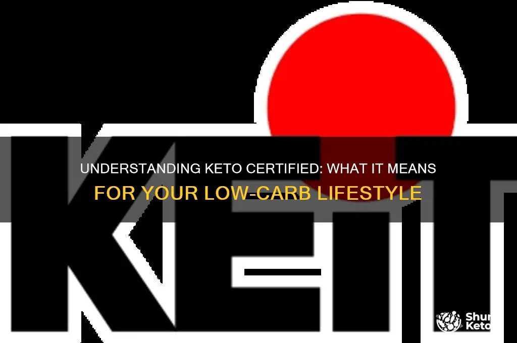 Understanding Keto Certified: What It Means For Your Low-Carb Lifestyle ...