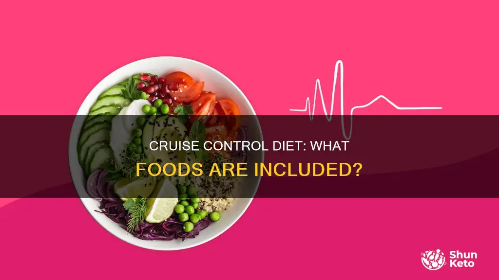 Cruise Control Diet: What Foods Are Included? | ShunKeto