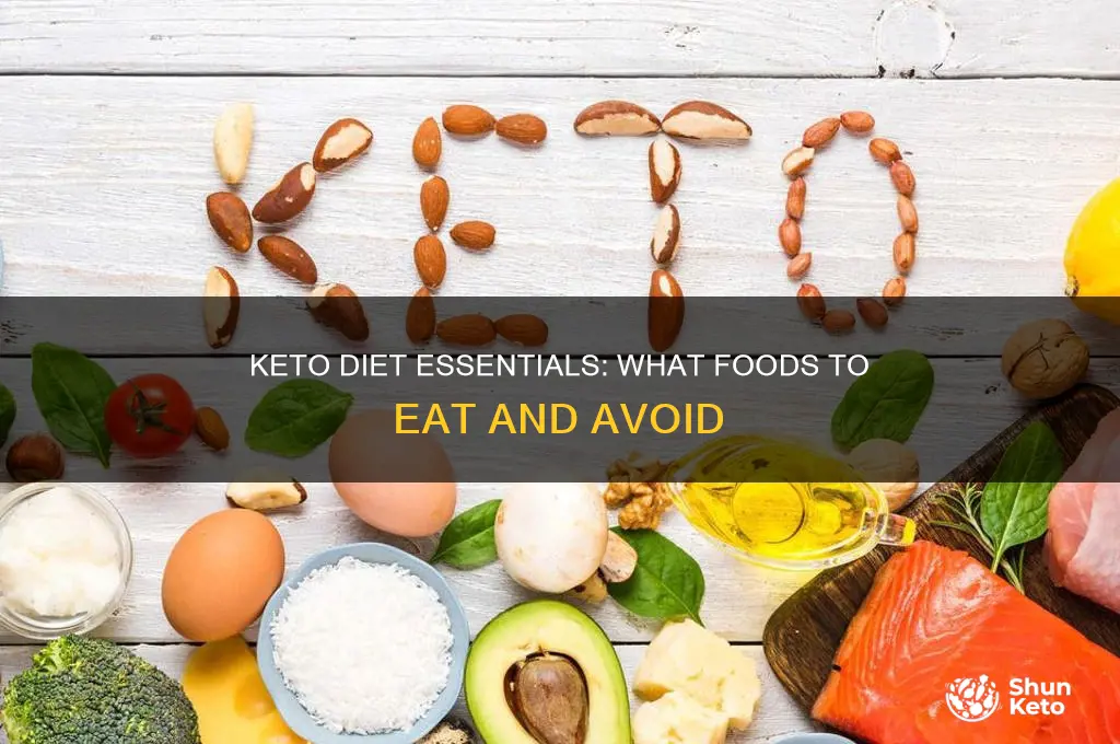 Keto Diet Essentials: What Foods To Eat And Avoid | ShunKeto