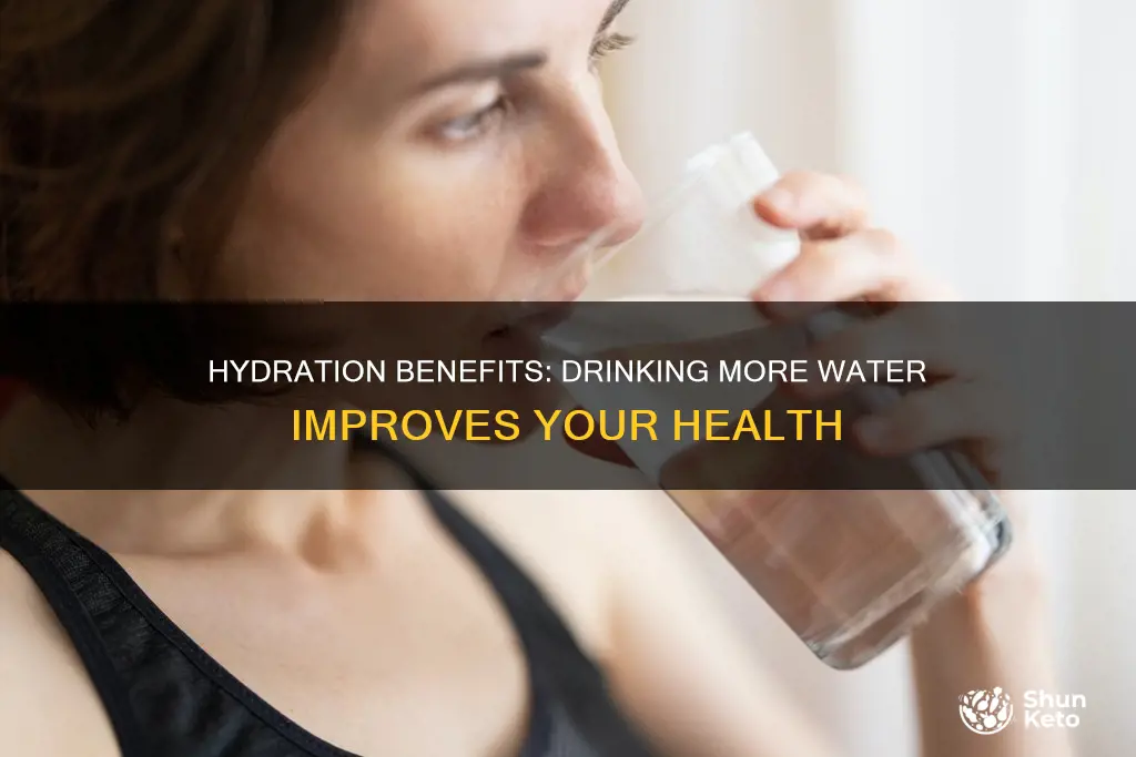 Hydration Benefits: Drinking More Water Improves Your Health | ShunKeto