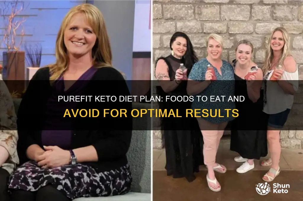 Purefit Keto Diet Plan: Foods To Eat And Avoid For Optimal Results ...