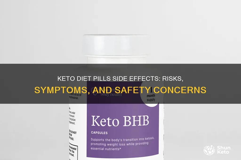 Keto Diet Pills Side Effects: Risks, Symptoms, And Safety Concerns ...