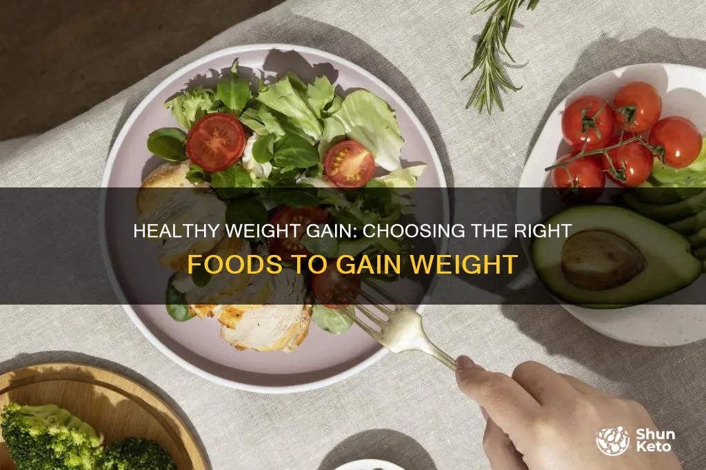 Healthy Weight Gain: Choosing The Right Foods To Gain Weight | ShunKeto