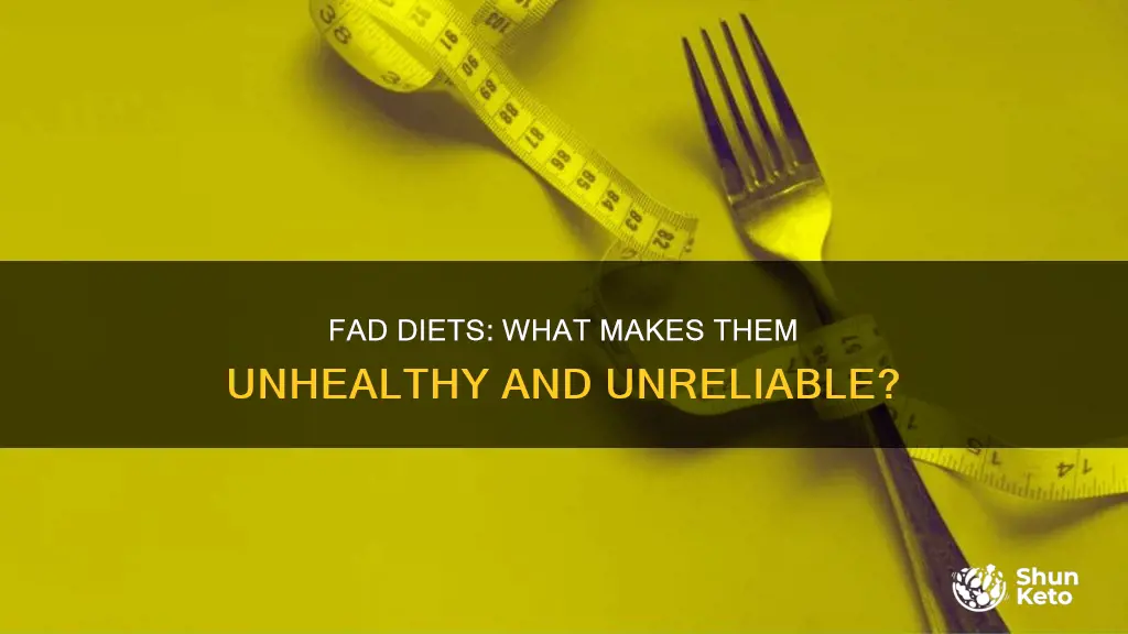 Fad Diets: What Makes Them Unhealthy And Unreliable? | ShunKeto