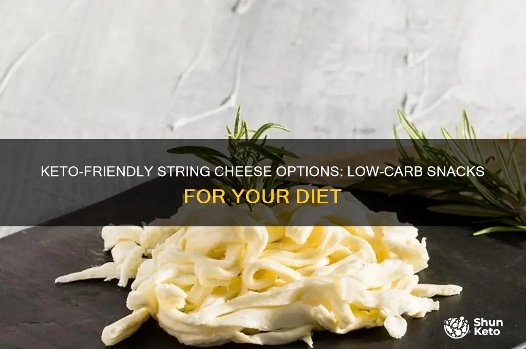 Keto-Friendly String Cheese Options: Low-Carb Snacks For Your Diet ...
